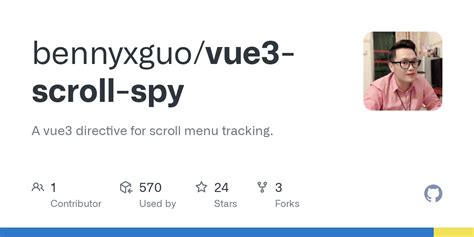 GitHub Bennyxguo Vue3 Scroll Spy A Vue3 Directive For Scroll Menu