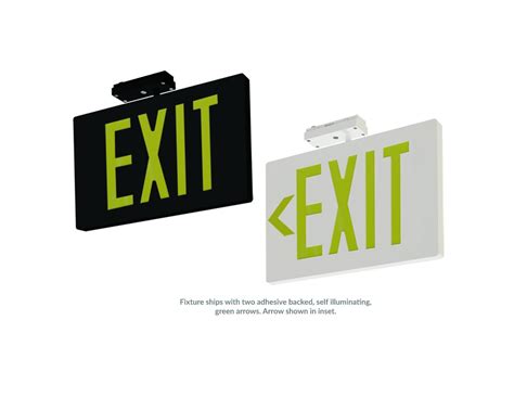 Liton Mmext Self Luminescent Exit Sign