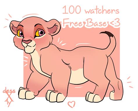 Free Young Cub Tlk Base By Dessxly On Deviantart
