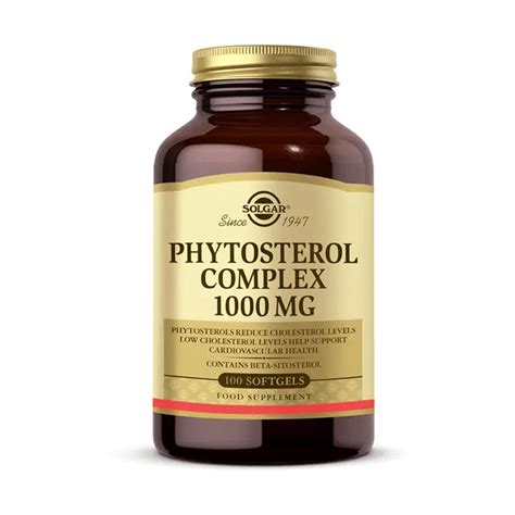 Solgar Phytosterol Complex 1 000 Mg 100 Capsule Lujain Beauty