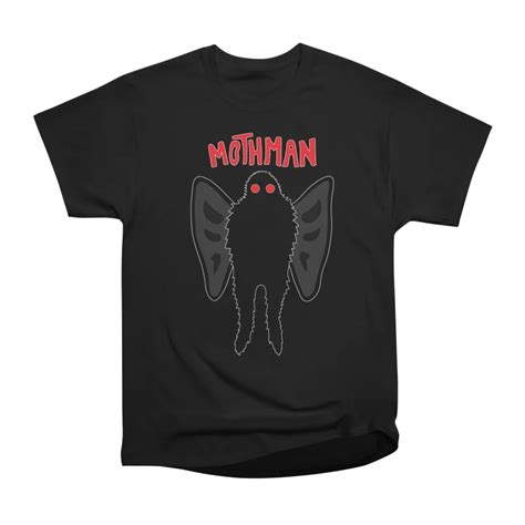 Mothman Mens T Shirt Classic Keep On Creepin On