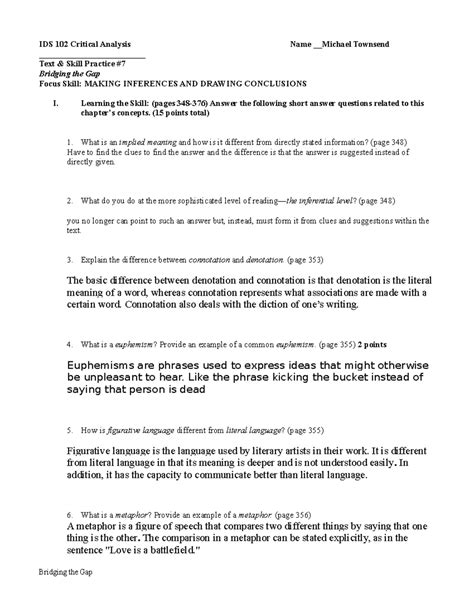 Cha 7 Tsp Example Ids 102 Critical Analysis Name Michael Townsend
