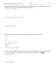 Applying Rolle S Theorem And Mean Value Theorem To Functions On Course Hero