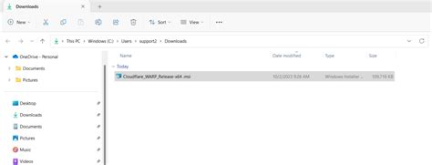 Panduan Cara Installasi Personal VPN Cloudflare Warp