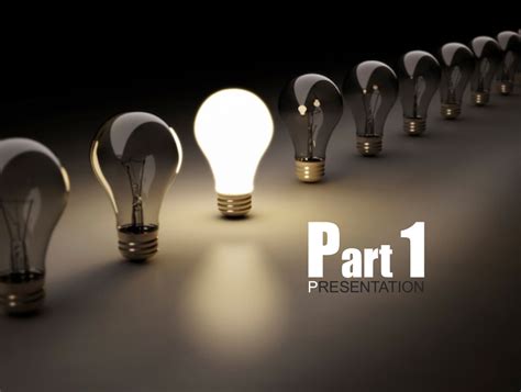 Ppt 템플릿 생각 아이디어 기획 전구 빛 흑백 기획서 이미지 링커리어 커뮤니티