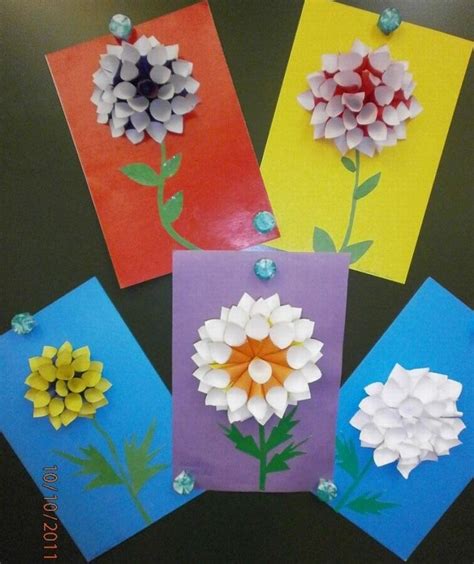 Аппликации на 8 Марта в детский сад 10 идей реализация руками