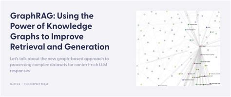 Deepset On Linkedin Graphrag Llms Genai Graph Knowledgegraph Rag