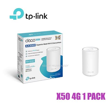 Tp Link Whole Home Mesh Wi Fi Router System Deco X50 Poe 4g 5g Ax3000 X60 Ax3000 X68 Ax3600