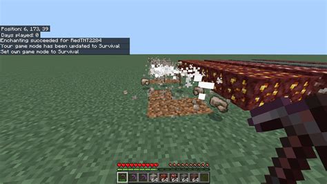 Red Vein Miner для Minecraft Pocket Edition 121