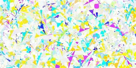 Light Multicolor Vector Template With Triangle Shapes 2282029 Vector Art At Vecteezy
