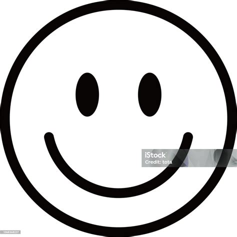 Smiley Face Black And White Clip Art