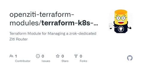 github openziti terraform modules terraform k8s zrok ziti router