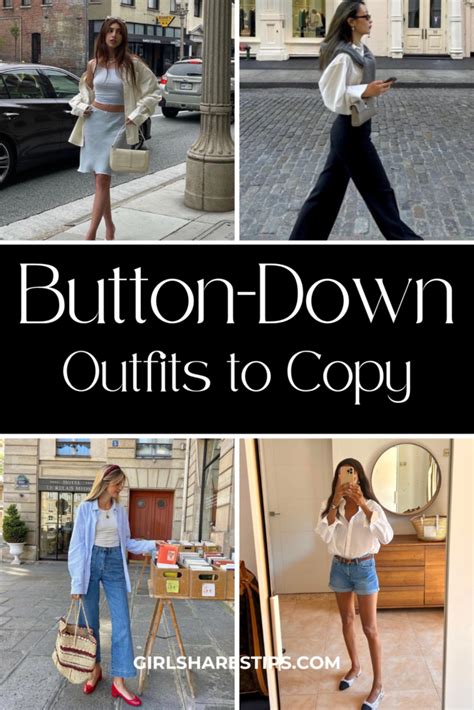 50 Oversized Button Down Shirt Outfit Ideas For Women For An