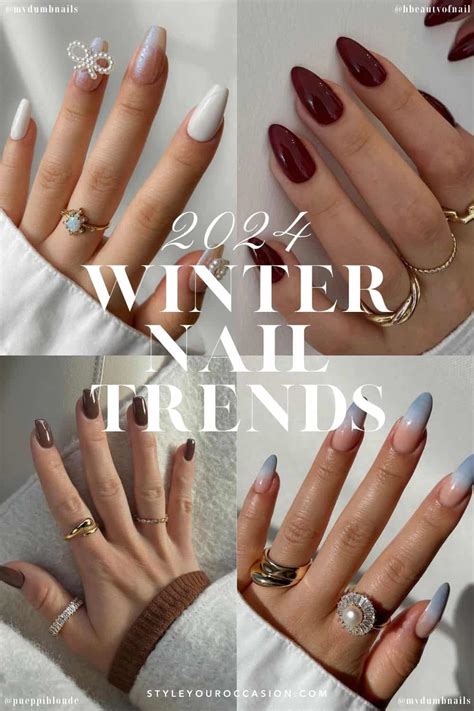 7 Of The Hottest Winter Nail Trends To Try In 2024