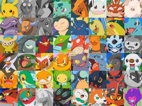 Ash All Pokemon List With Names And Images Infoupdate Org