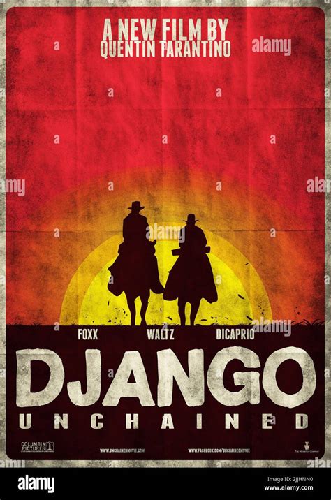 Quentin Tarantino Django Unchained Poster