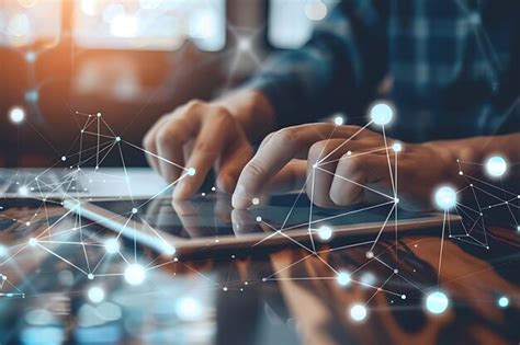 Premium Photo Harnessing Productivity And Connection In The Digital Age