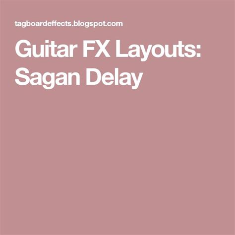 Guitar Fx Layouts Components