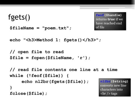 Ppt File Handling With Php Powerpoint Presentation Free Download Id4096702