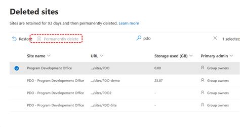 Permanently Delete Sharepoint Site Greyed Out Fix Quickly