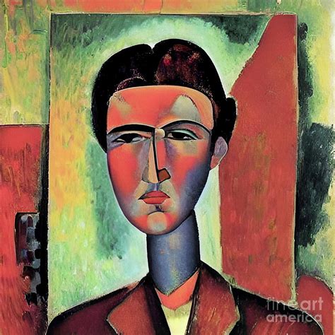 Amedeo Modigliani Expressionism Digital Art By Christina Fairhead Pixels