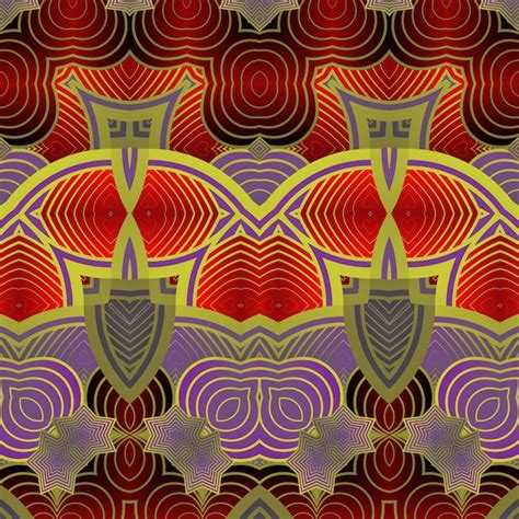 Premium Vector Seamless Abstract Pattern With Rhombus Vector Illustration