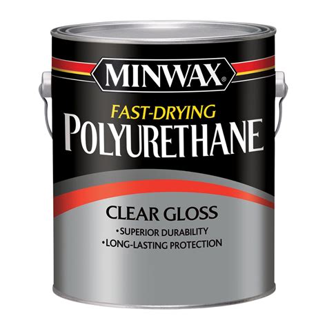 Minwax Fast Drying Polyurethane Gloss 1 Gallon Clear Finish