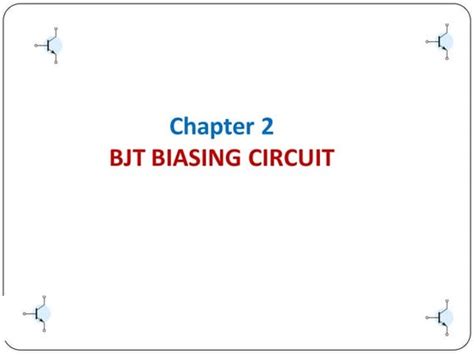 Electronics 1 Chapter 05 Dc Biasing Bjt Pdf Computer