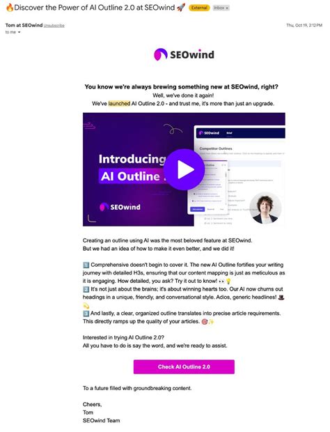 Product Launch Email Examples And Best Practices For SaaS