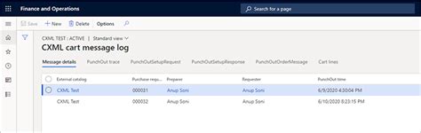 Purchasing Cxml Enhancements Supply Chain Management Dynamics 365 Microsoft Learn