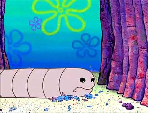 Spongebuddy Mania Spongebob Characters Alaskan Bull Worm