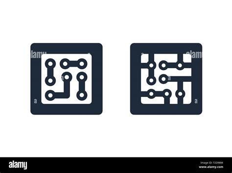 Microchip Chip Circuit Component Of Computer System Technology For