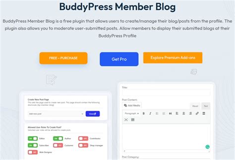 How To Create And Manage User Blogs In Buddypress Buddyx Fastest Wordpress Theme For Communities