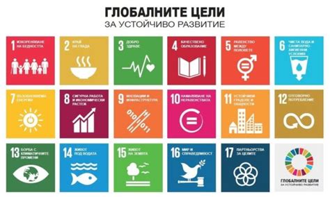 17 глобални цели за устойчиво развитие на ООН Di Trade Group
