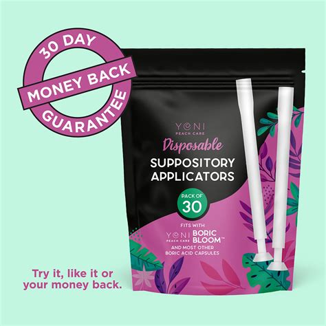 Mua Vaginal Suppository Applicator 30 Pack Disposable Suppositories