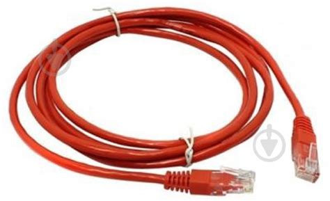 ᐉ Патч корд Kingda Rj45 Utp 5e 24awg Cu Kd Paut3050rd 0 5 м червоний • Краща ціна в Києві