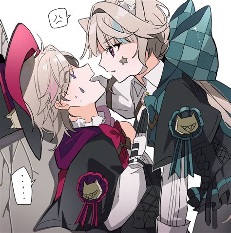 Lynette And Lyney Genshin Impact Drawn By Satorigame Danbooru