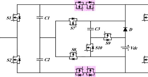 Circuit Configuration Of The Proposed Inverter Download Scientific
