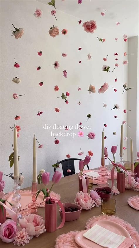 Diy Floating Flower Backdrop Artofit