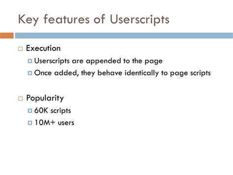 Ppt Supporting Dynamic Third Party Code Customizations In Javascript