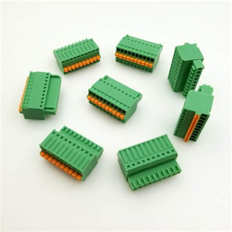 China Mini Plug Pitch Mm Connectors Pcb Terminal Block China Terminal Block Spring Clamp