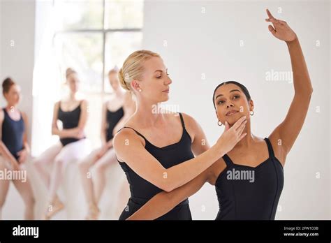 Creative Art And Strict Ballet Dancers Performing Dance With Support And Dedication In School
