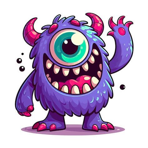 El Monstruo Vector Premium