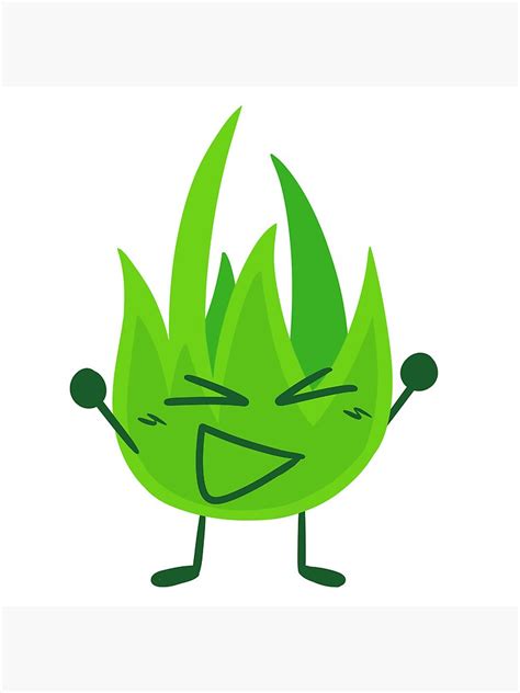 Grassy Bfb Poster For Sale By Puppyrelp Redbubble