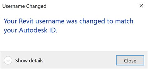on first launch of revit products the following message appears your