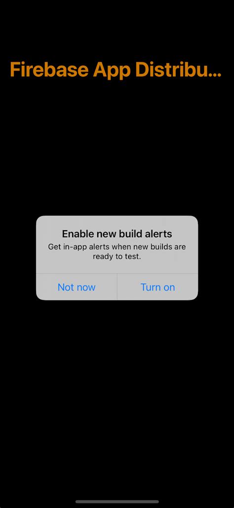Alert Testers About Your New App Releases With Firebase App Distribution Ios Sdk Codelab