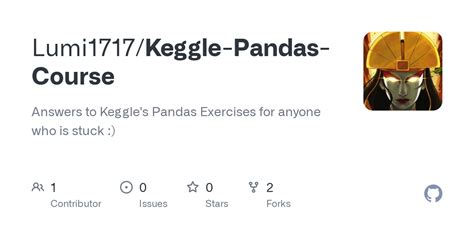 GitHub Lumi Keggle Pandas Course Answers To Keggle S Pandas Exercises For Anyone Who Is