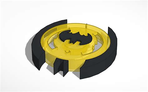 3d Design Batman Beyblade Tinkercad