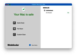 Test Bitdefender Endpoint Security For MacOS Monterey AV TEST