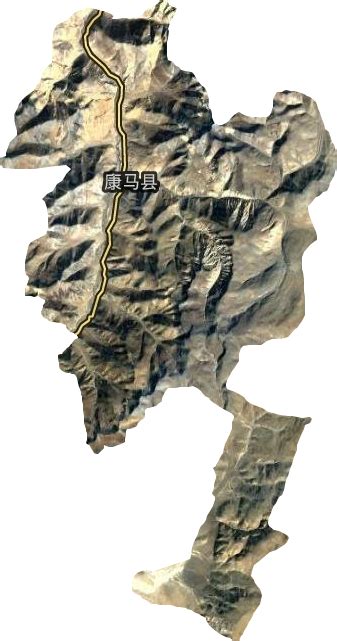 康马镇高清卫星地图